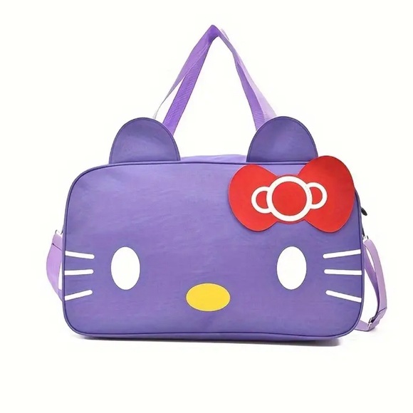 Hello Kitty | Bags | Purple Hello Kitty Large Weekender Bagone | Poshmark